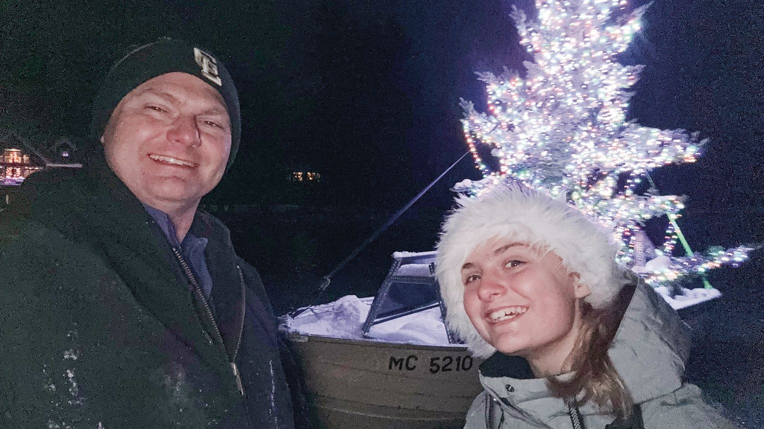 Christmas tree boat tradition continues